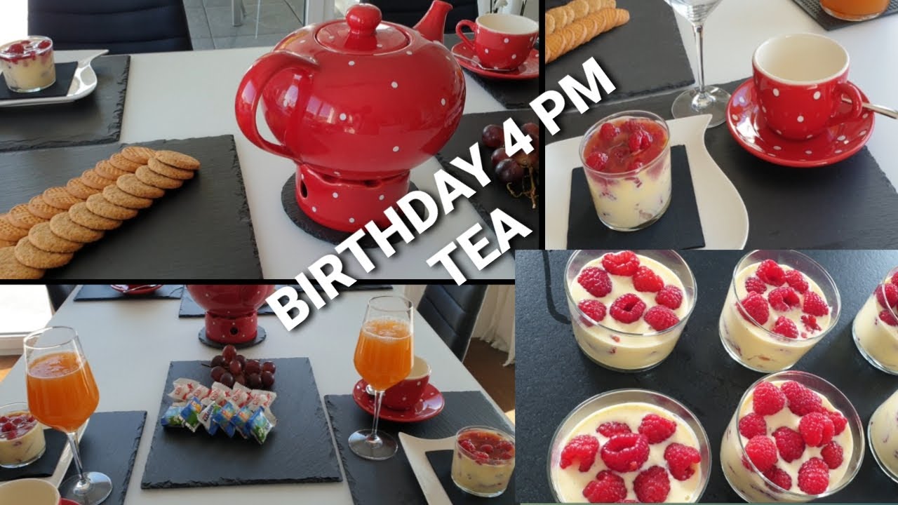 PREPARE EASY 4PM TEA AT HOME - YouTube