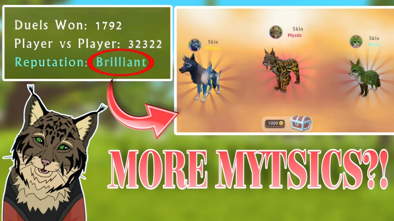 WildCraft: Brilliant Rep = More MYSTIC SKINS?! | Good VS Bad Reputation ...