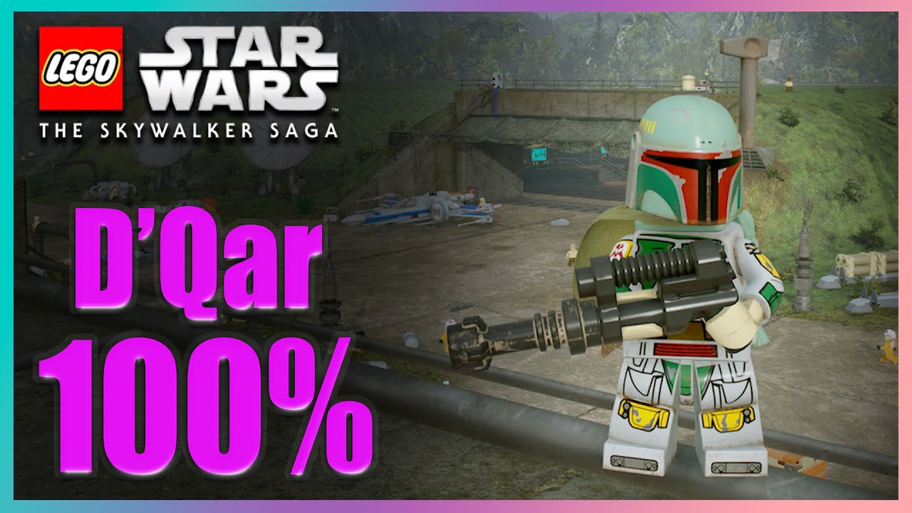 D'Qar Resistance Base 100% All Collectibles | LEGO Star Wars: The ...