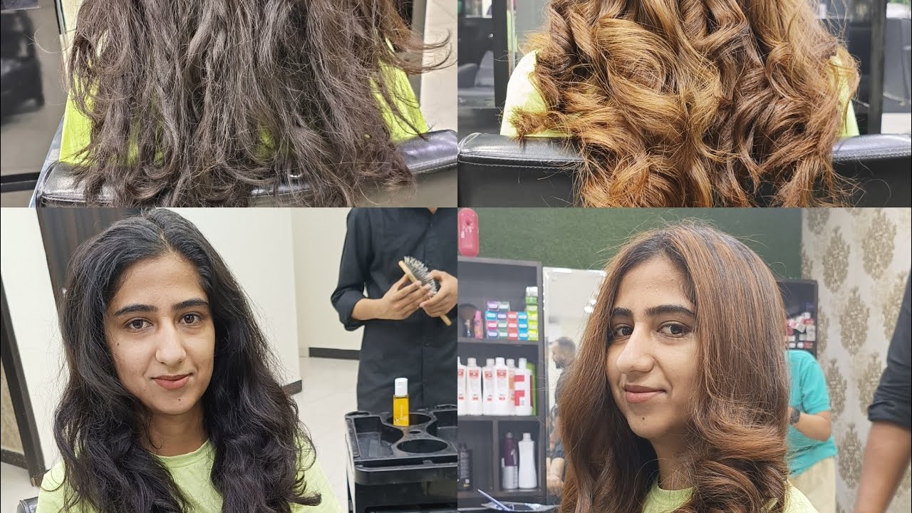 How To Do Golden Hair Color Without Bleach/बिना ब्लीच के गोल्डन हेयर ...