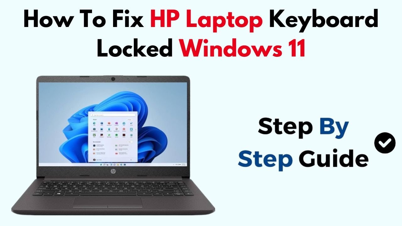 How To Fix HP Laptop Keyboard Locked Windows 11 - YouTube