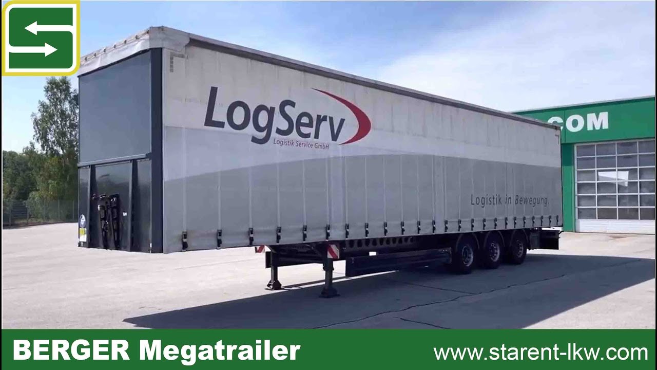 verkauft - BERGER Megatrailer Coil Light 5.830 KG, SAF, Liftachse ...