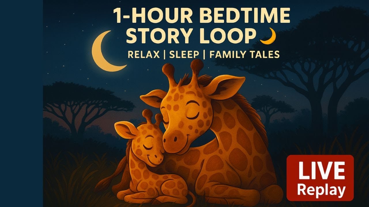 Relaxing Bedtime Stories | One hour loop for sleep | 5 popular animated ...