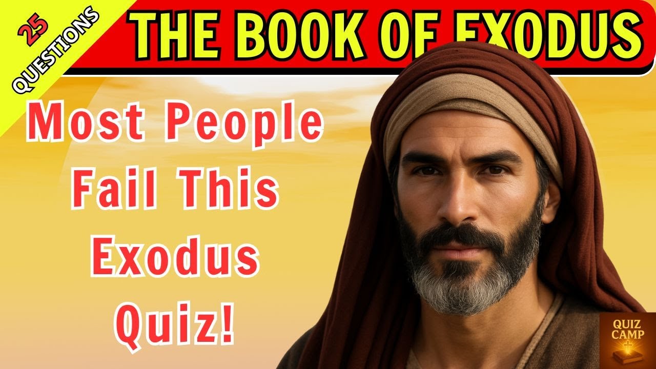 Bible Quiz on the Book of Exodus – How Well Do You Know the Story of ...