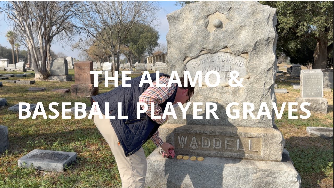 TX ROADTRIP PT. 4 THE ALAMO & BASEBALL PLAYER GRAVES - YouTube