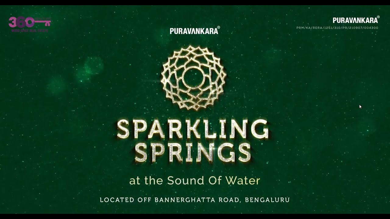 Puravankara Sparkling Springs Lifestyle Video - YouTube