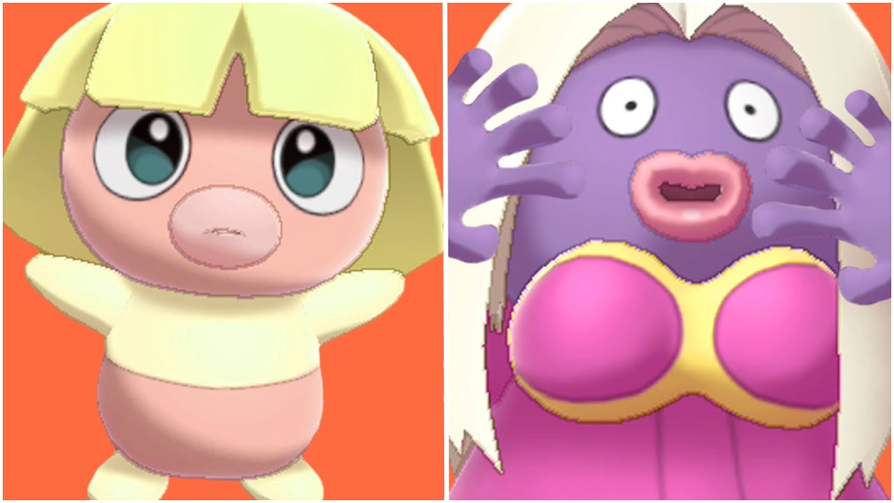 FULL SMOOCHUM EVOLUTION TEAM! Shiny Smoochum, Shiny Jynx Moveset - YouTube