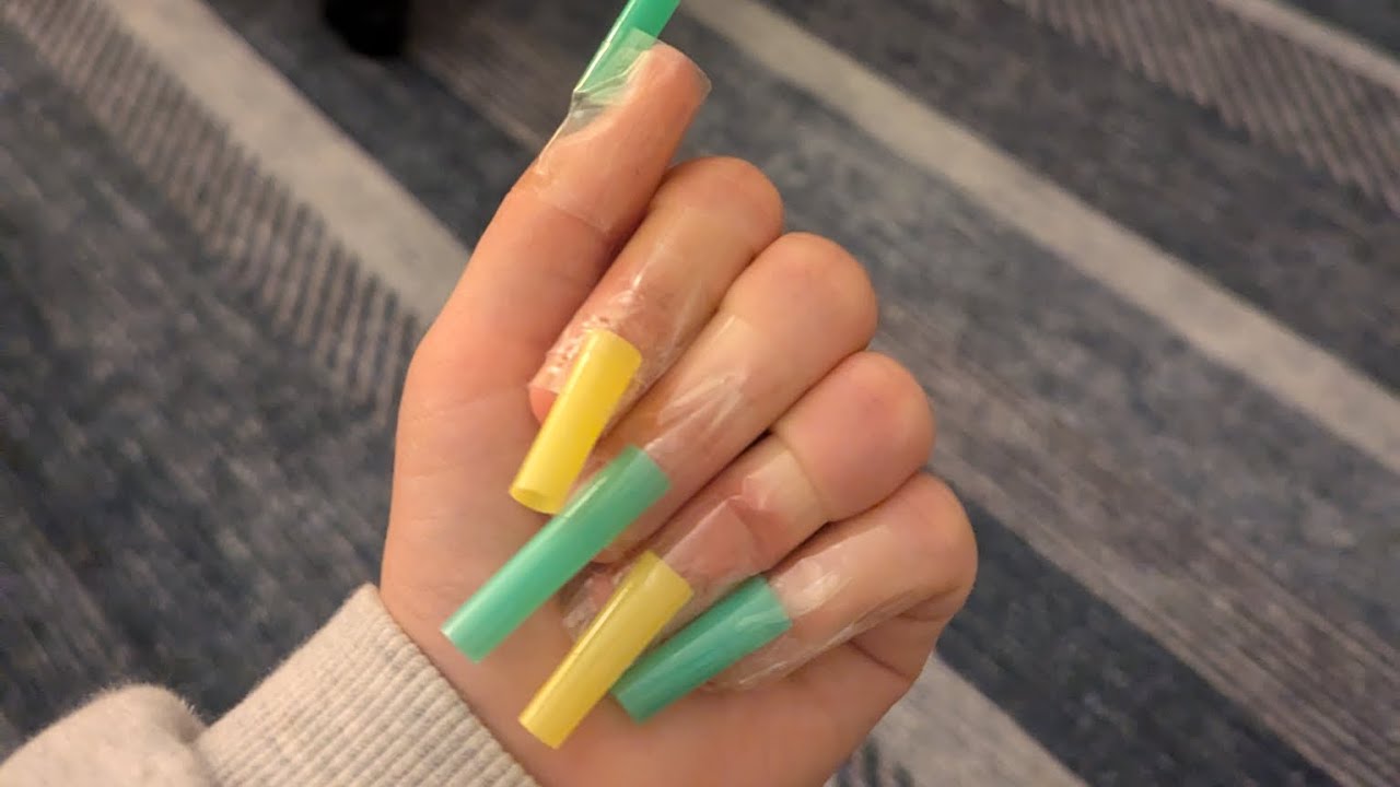 how to make straw nails! - YouTube