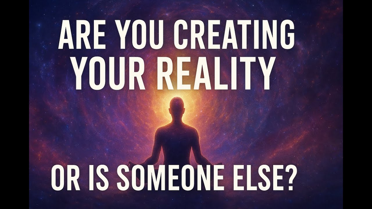 Are You Creating Your Reality Or Is Someone Else - YouTube
