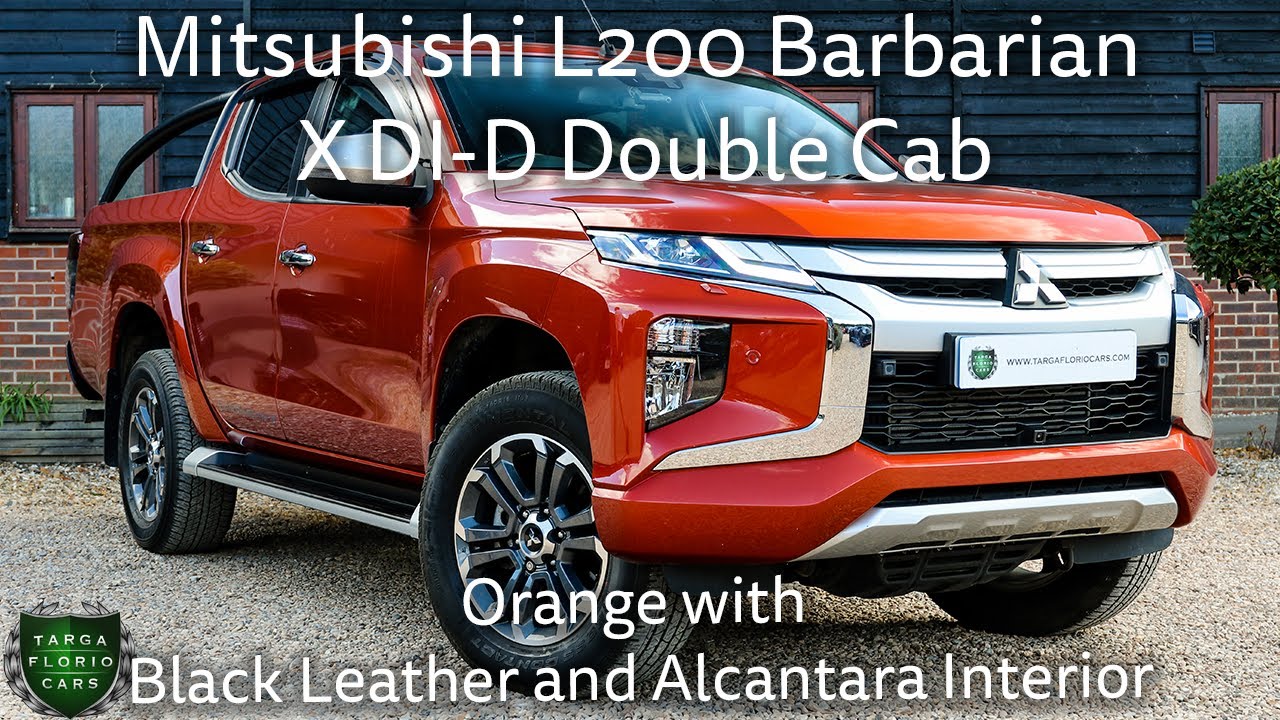 [4K] Mitsubishi L200 Barbarian X DI-D Double Cab registered September ...