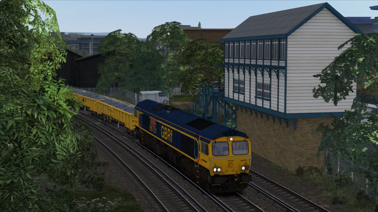 Train Simulator | AP Class 66 (EP) | 6G10 06:08 Hoo Junction Up Yard - Crofton Road Jn - YouTube