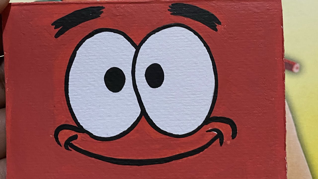 DIY; How to decorate a patrick star birthday card at home - YouTube