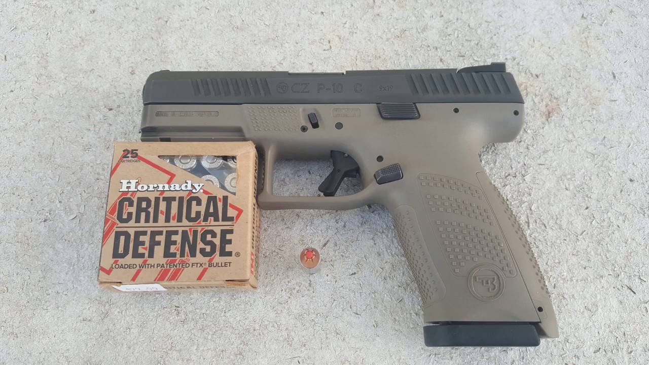 Hornady Critical Defense 9mm FTX 115 Gr Ballistic Gel Test - YouTube