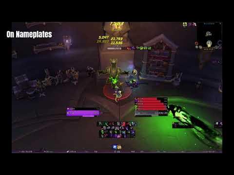 WoW Retail Addon: Classic Nameplate-based Floating Combat Text - YouTube