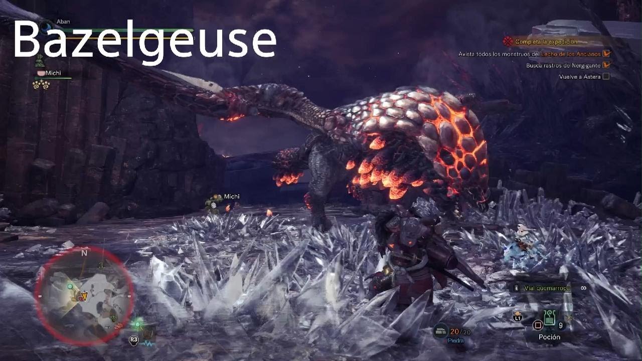Monster Hunter World. Bazelgeuse - YouTube