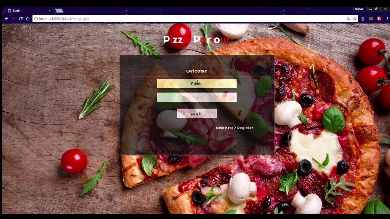 Pizza Ordering System - YouTube