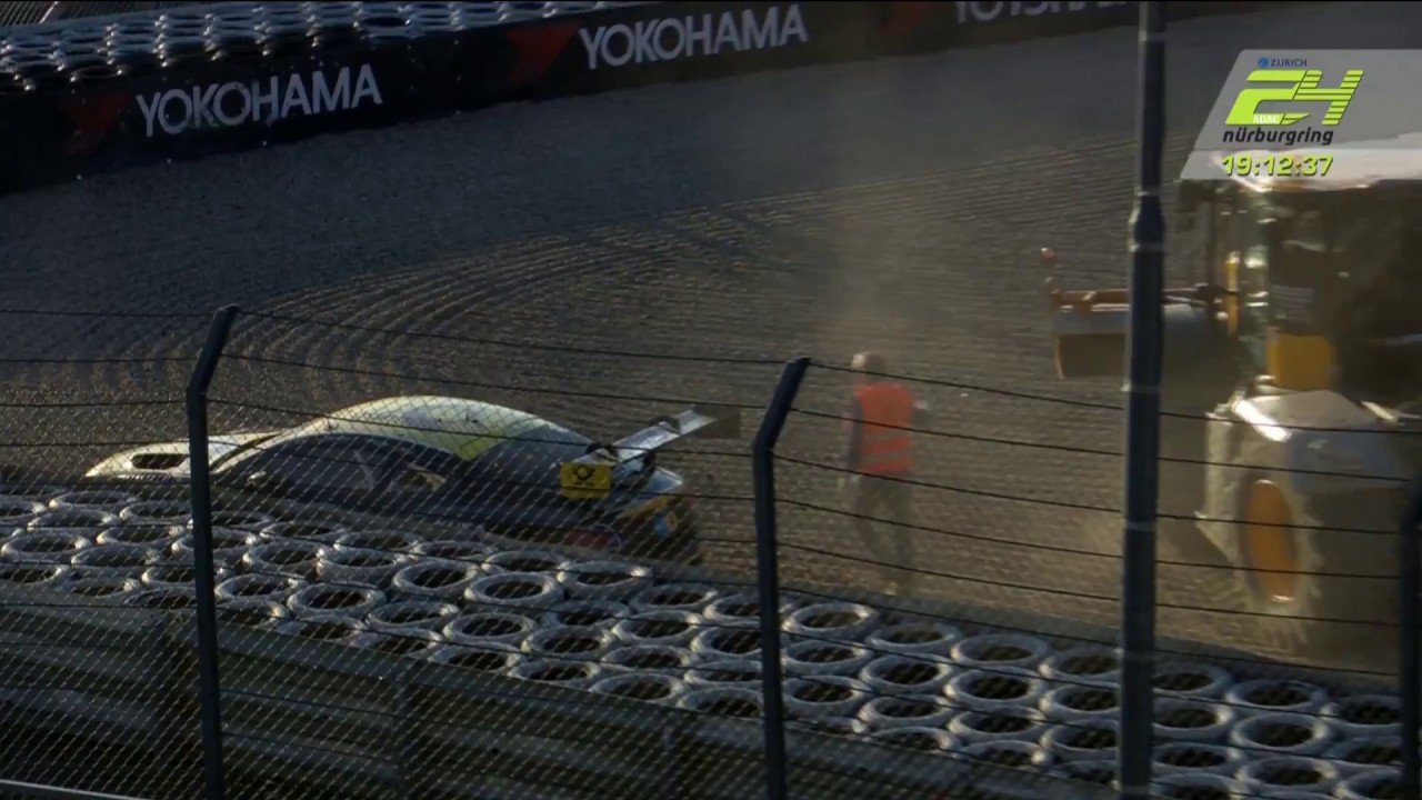 ADAC Zurich 24h Race 2017. Nürburgring Nordschleife. Crash #4 - YouTube
