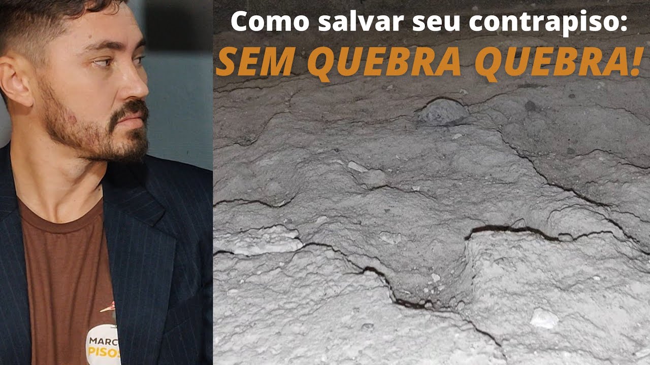 COMO RECUPERAR SEU CONTRAPISO sem QUEBRA QUEBRA,de modo RÁPIDO e ...