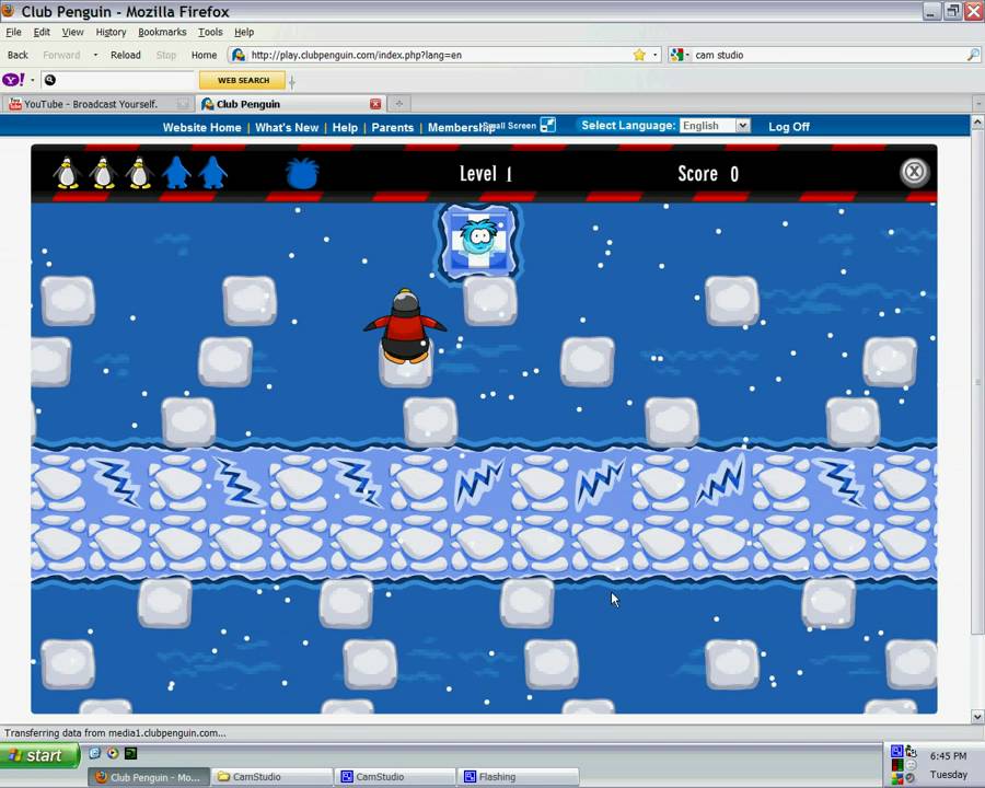 Clubpenguin puffle rescue Game New - YouTube