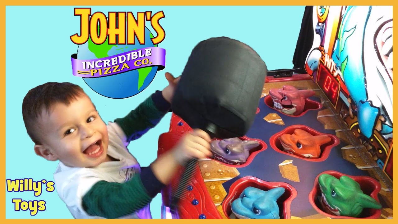 John's Incredible Pizza Arcade Games and PRIZES Winnie The Pooh ...