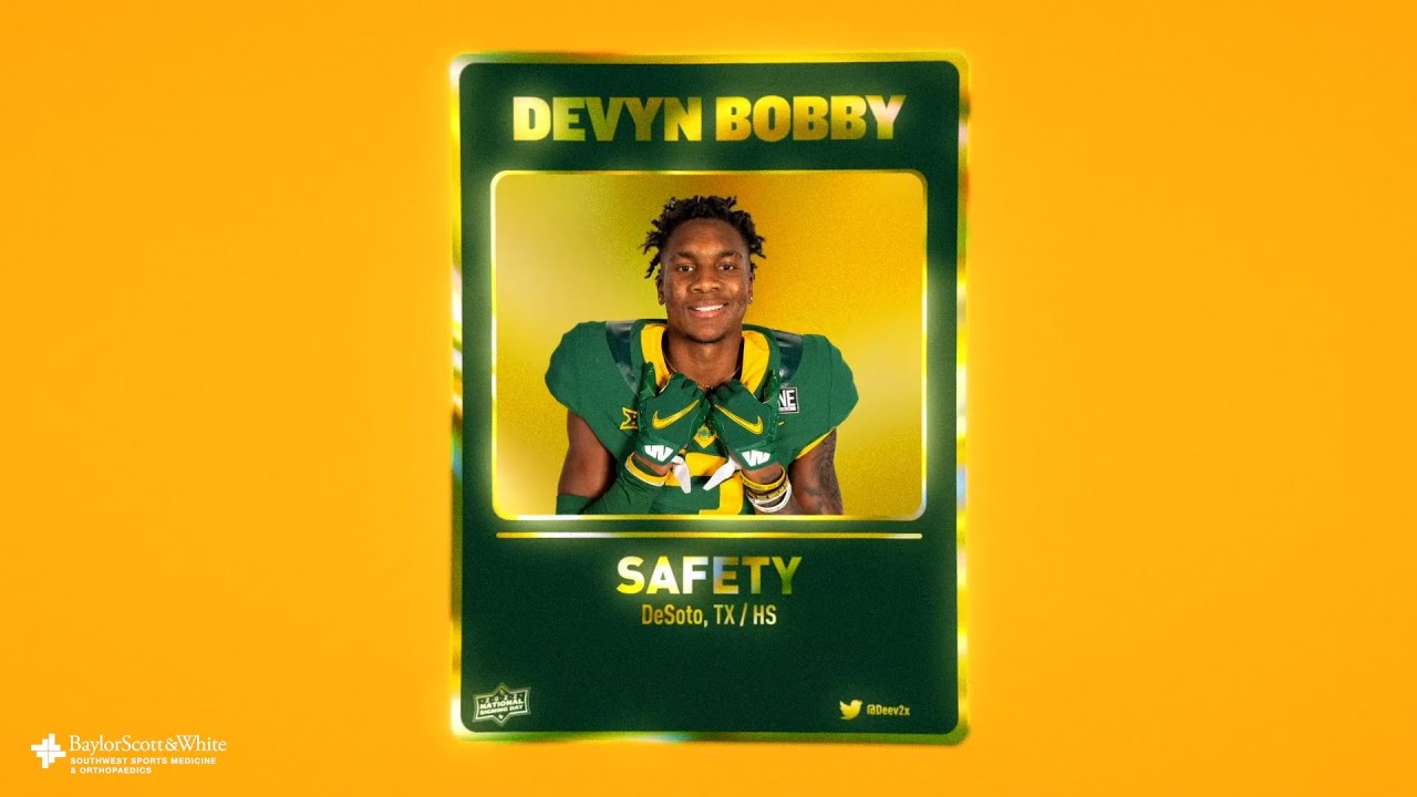 Baylor Football: Devyn Bobby Highlights - YouTube