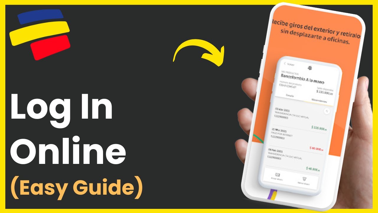 How to Log in Bancolombia Online Banking - YouTube