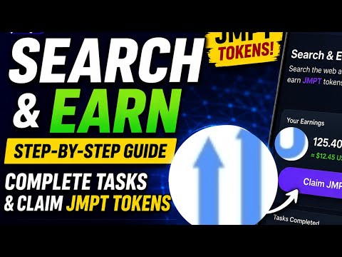 How to Do Search & Earn Tasks in JumpTask and Claim JMPT Tokens