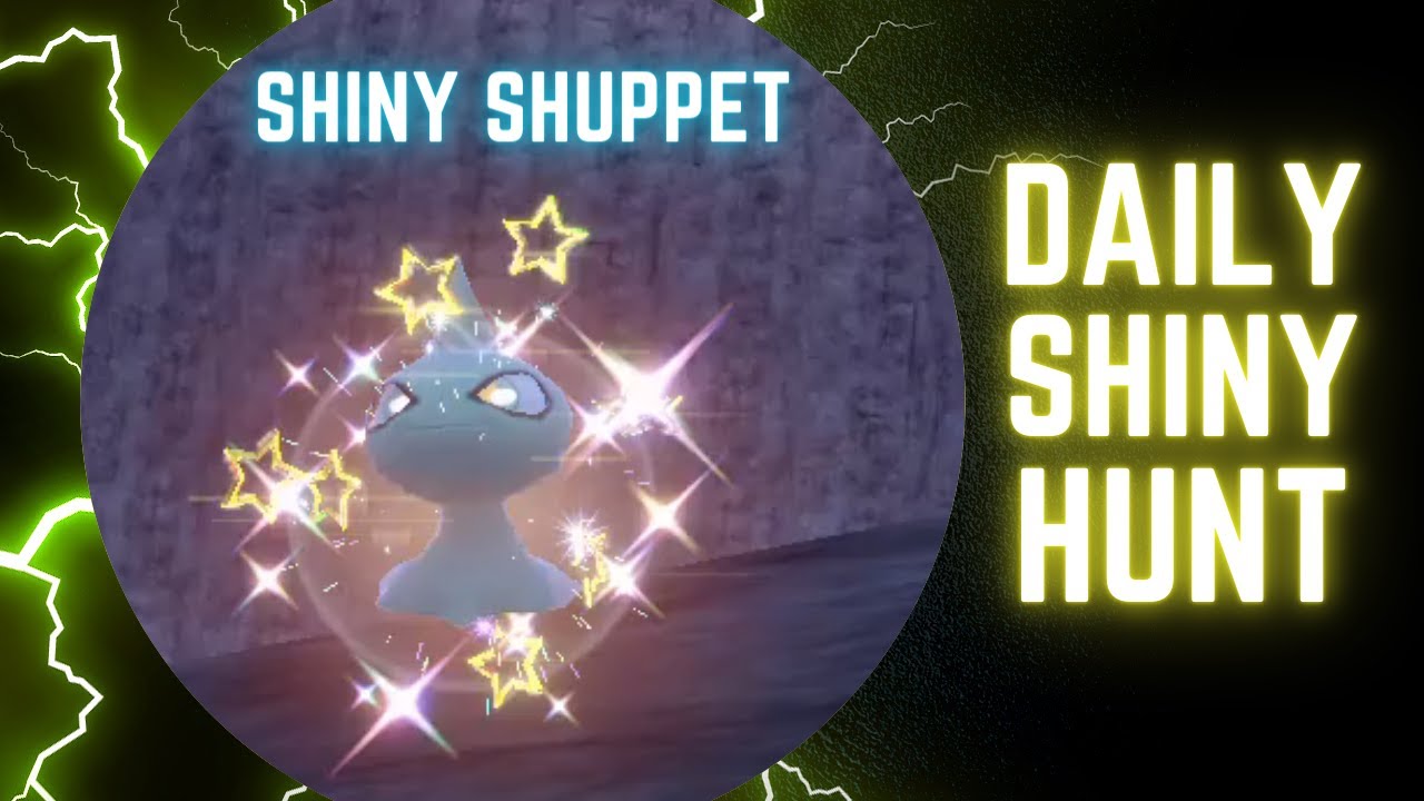 How to catch Shiny Shuppet - Daily Shiny Hunt - YouTube