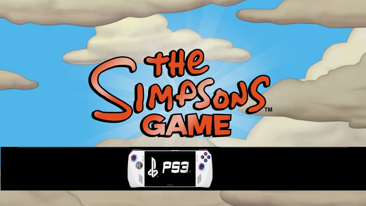 The Simpsons Game ★ PlayStation 3 Game {{playable}} List ( RPCS3 - ASUS ...