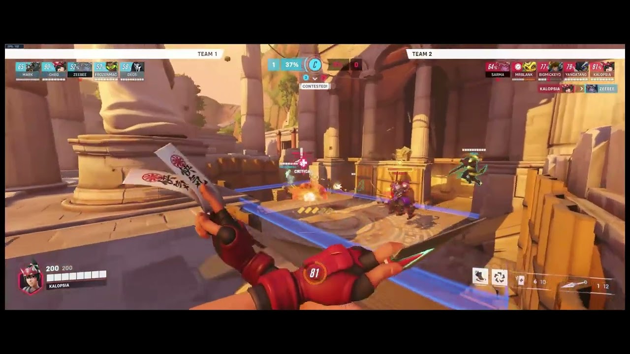 Kiriko Widow Diff - YouTube