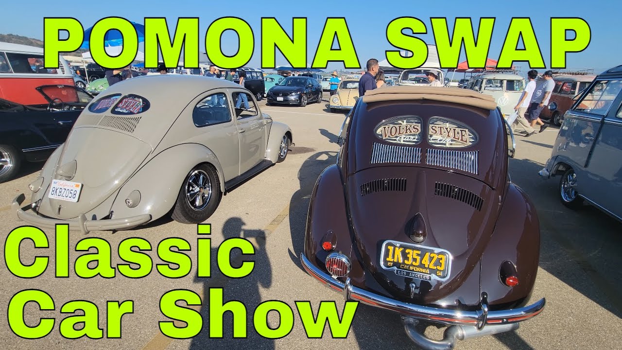 Pomona swap meet and classic car show VW section - YouTube