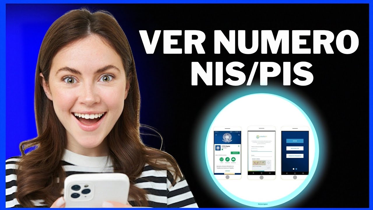 COMO VER O NÚMERO DO PIS, NIS, NIT NA CARTEIRA DE TRABALHO DIGITAL ...