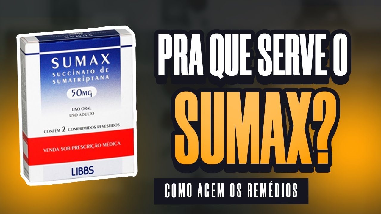 Pra que serve o SUMATRIPTANO? Entenda COMO ele age no seu CORPO! - YouTube