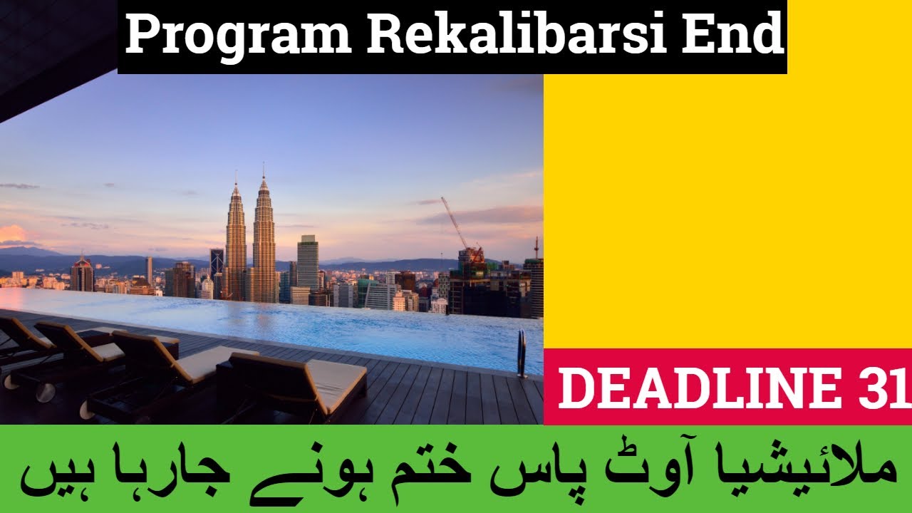 Last Date Recalibration Programme Until 31 December 2021.Malaysia ...