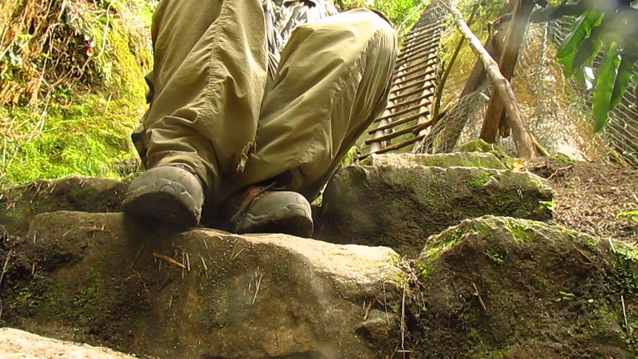 The 6 ladders of Putucusi Mountain in Peru - YouTube