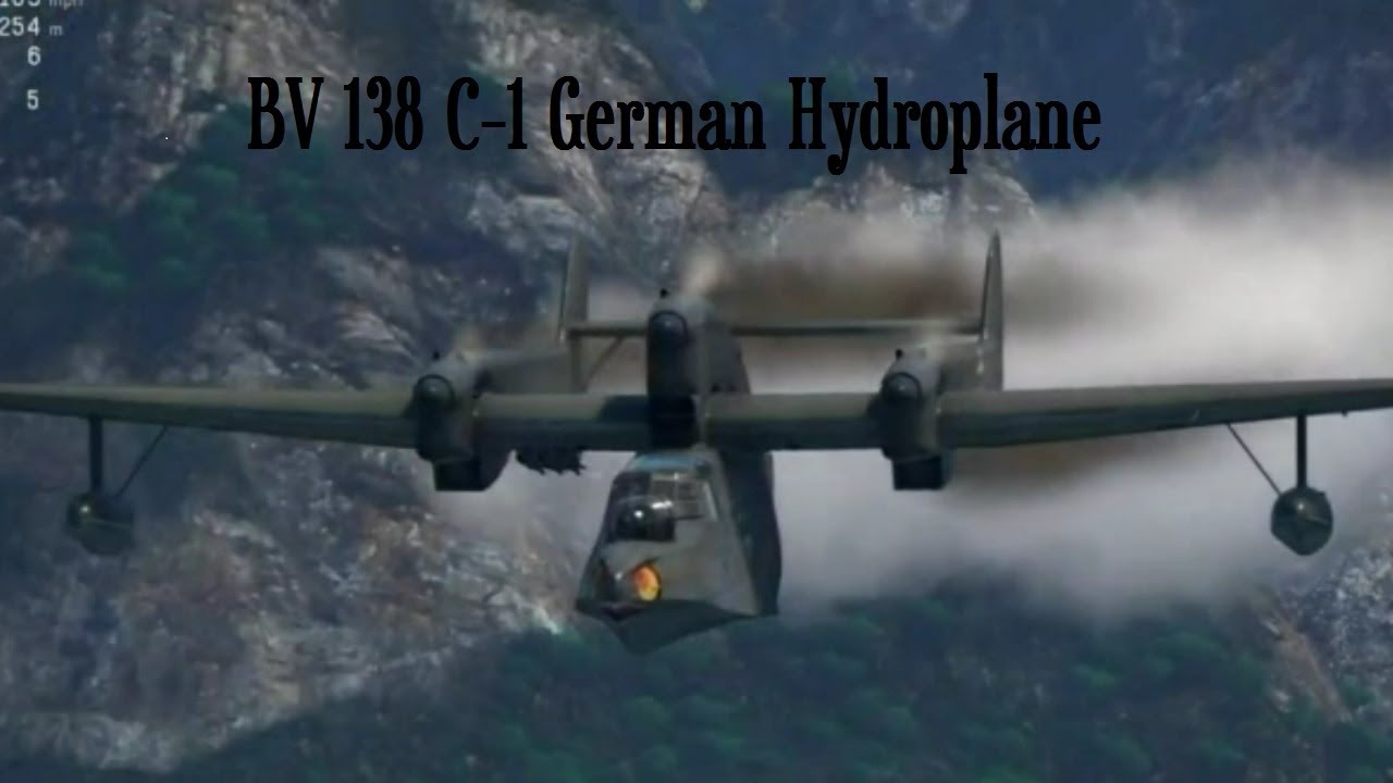 BV 138 C 1 War Thunder - YouTube