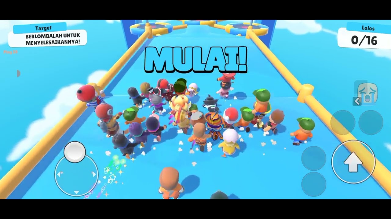 GAMEPLAY STUMBLE GUYS NEWBIE PLAYER #stumbleguys #stumbleguysgameplay # ...