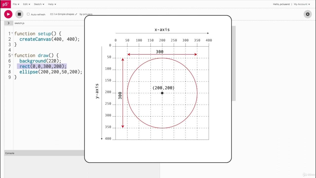 Creative Coding p5 js 0203 PROJECT Emojis with simple shapes - YouTube