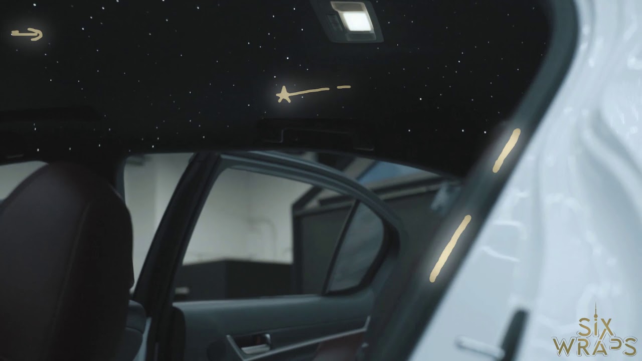 Starlight Headliner| Lexus GS300| SixWraps Studio - YouTube