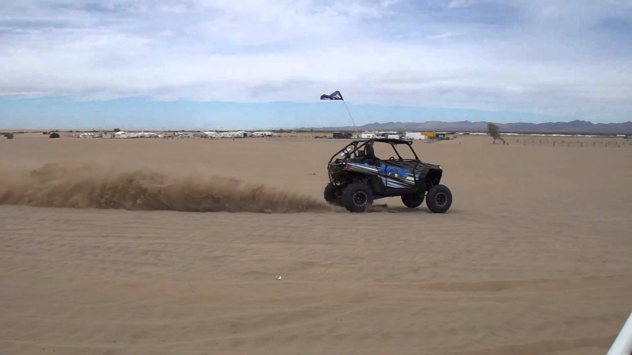 UTV Inc 265 HP Turbo Apex Polaris RZR XP Glamis CA Wheelie - YouTube