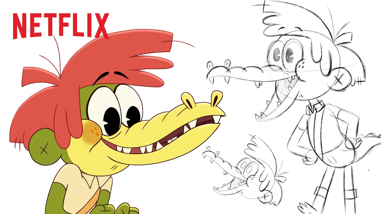 Draw Arlo with Me! ️🐊 Arlo the Alligator Boy | Netflix After School ...