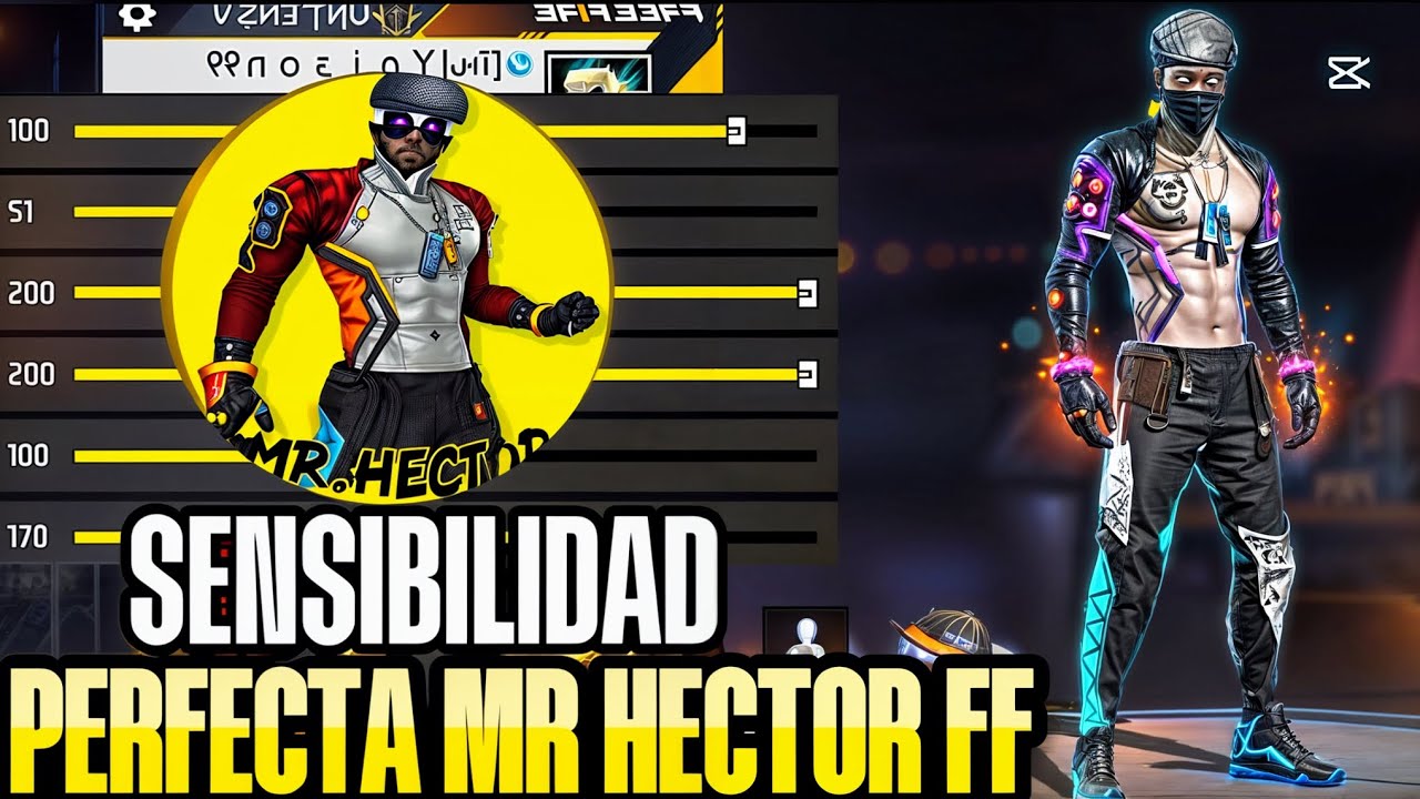 LA CONFIGURACIÓN PERFECTA DE MR HECTOR FF PARA dar todo ROJO 🩸 - YouTube