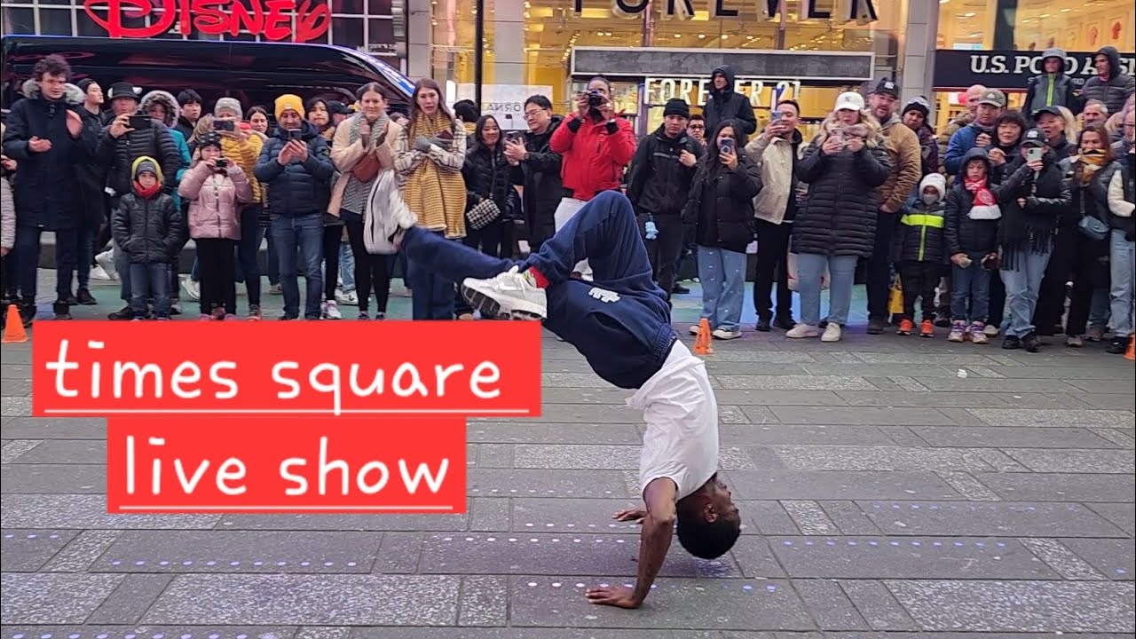 times square show - amazing dancers you won't see anywhere else - YouTube