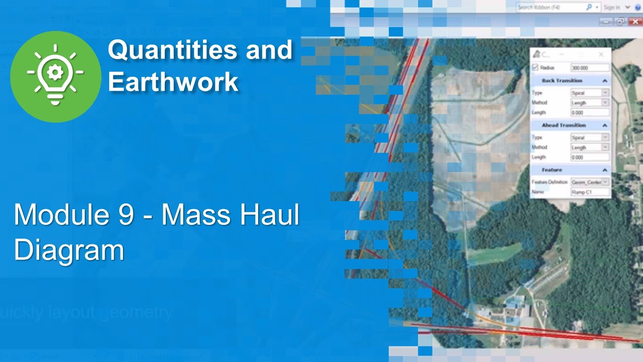 Module 9 - Mass Haul Diagram - YouTube