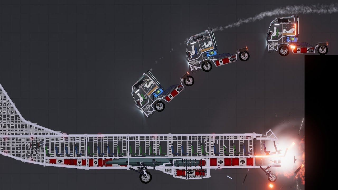 Custom Vehicles Are Crashing And Exploding In People Playground (14 ...