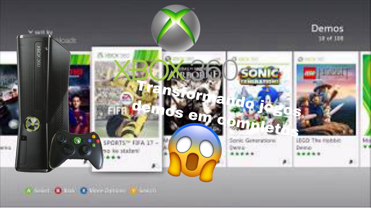 Como transformar jogos demos em completos de graça no Xbox 360 (Neno ...