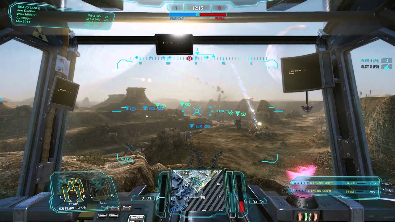 Mechwarrior online Ice Ferret A Gameplay (Full HD Video) - YouTube