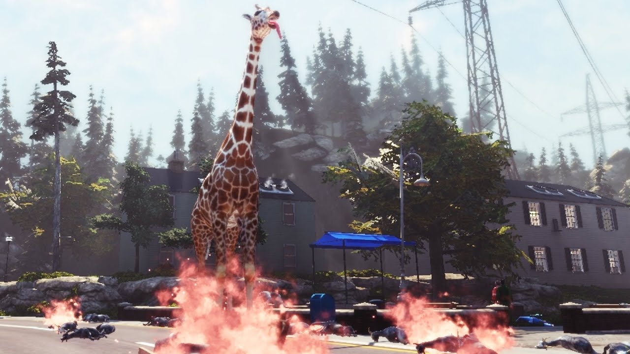 Goat Simulator (TALL GOAT) - Queen of Goats!!! - YouTube