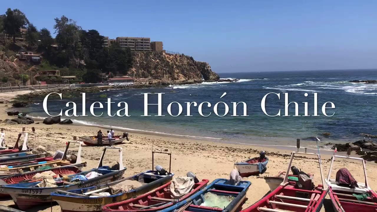 Playa Caleta Horcón Chile - YouTube