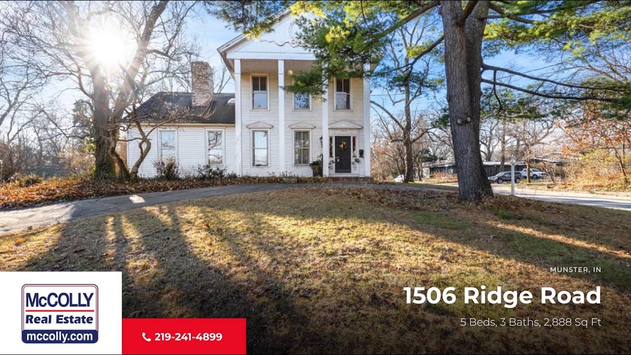 1506 Ridge Road, Munster, IN | MLS# 505521 - McColly - YouTube
